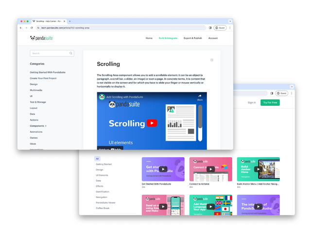 PandaSuite No-Code: Imagine, Create And Publish Without Coding PandaSuite No-Code: Imagine, Create And Publish Without Coding